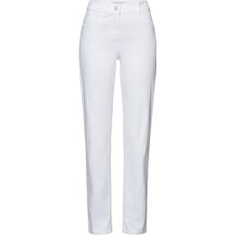 Angels Cora Jeanshose, Five-Pocket, Regular Fit, für Damen, weiß, 42/32