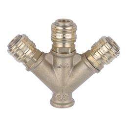 Rowi Druckluft-Verteiler 3-fach, 3/8" IG