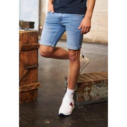 AJC Shorts im 5-Pocket-Stil, blau