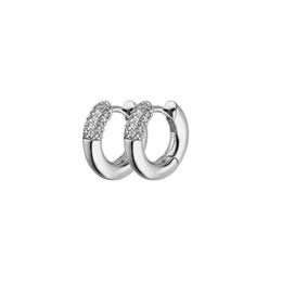 Paul Valentine Éclat Hoops Small Silver