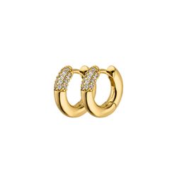 Paul Valentine Éclat Hoops Small 14K Gold Plated