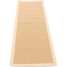 Läufer CarpetFine "Sisal" Teppiche Gr. B/L: 75 cm x 300 cm, 5 mm, 1 St., beige Küchenläufer