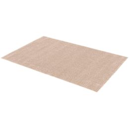 Teppich Astra "Samoa Uni" Teppiche Gr. B/L: 80 cm x 150 cm, 20 mm, 1 St., braun (haselnuss) Esszimmerteppiche