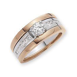 Ring-Set Firetti "Multipack Schmuck Geschenk Silber 925 Fingerringe" Fingerringe Gr. 17, Silber 925 (Sterlingsilber), 5 mm, rosegold (silberfarben, roségoldfarben, weiß) Damen Fingerringe