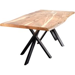 Esstisch Sit "Tables" Tische Gr. B: 200 cm, Tischplatte 3,6 cm, beige (natur) Sit