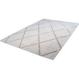 Teppich Kayoom "Luxury 210" Teppiche Gr. B/L: 120 cm x 170 cm, 13 mm, 1 St., beige (natur, taupe) Esszimmerteppiche