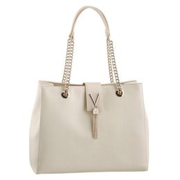 Valentino Handbags VALENTINO BAGS Shopper DIVINA, mit modischen Ketteneinsatz im Tragehenkel Handtasche Damen, beige