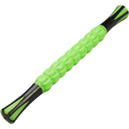 LENBEST Massagegerät Massageroller Muskel Roller Stick 45cm mit ergonomischen Griffe