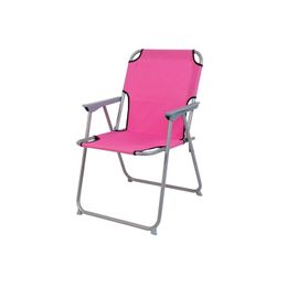 Mojawo Klappstuhl Campingstuhl Stoff Oxfort Metall Pink