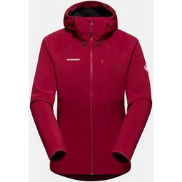 Mammut Trekkingjacke Ultimate Comfort SO Hooded Jacket Women BLOOD RED