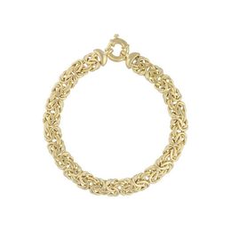 Firetti Armkette Schmuck Geschenk Gold 375 Armschmuck Armband Goldarmband Königskette, gelb|goldfarben