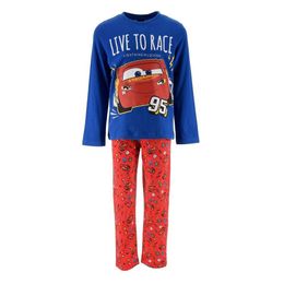 Disney Cars Schlafanzug Lightning McQueen Kinder Jungen Pyjama langarm Nachtwäsche (2 tlg)