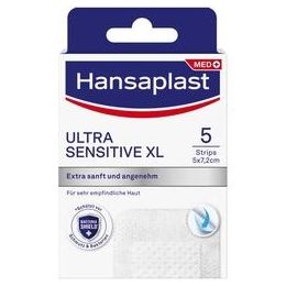 Beiersdorf Hansaplast Ultra Sensitive Wundverband 5x7,2 cm XL 5 St