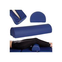 Habys Massageliege Halbrolle Knierolle Lagerungsrolle für Therapieliege 60x18x12cm Yoga
