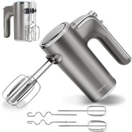 Adela - Handmixer Elektrischer, 400 w Ultra Power Mixer Handrührer mit 1 Aufbewahrungshalterung, 5 Geschwindigkeiten, Turbo Boost, 2 Schneebesen und