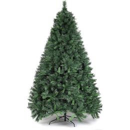 Salcar Künstlicher Weihnachtsbaum Künstlicher Spritzguss Weihnachtsbaum 210cm Tannenbaum Weihnachtsdeko