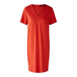 Oui Blusenkleid Kleid, rot