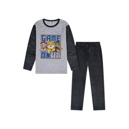 ONOMATO! Schlafanzug Paw Patrol Schlafanzug Pyjama Langarm Shirt + Schlaf-Hose (2 tlg)