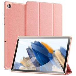 Domo Smart Sleep Case Tablethülle kompatibel mit Samsung Galaxy Tab A9 Plus 11 Schutzhülle Pink - Dux Ducis