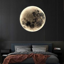 Innenwandleuchte, moderne LED-Wandleuchte, 15 w, Kreis-Design, 6500 k, Schwarz, Schlafzimmer, Wohnzimmer, 24 cm