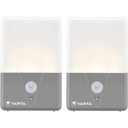 Grau Varta 16634101402 Motion Sensor Outdoor Light Twin led Camping-Leuchte 40 lm batteriebetrieben 60 g