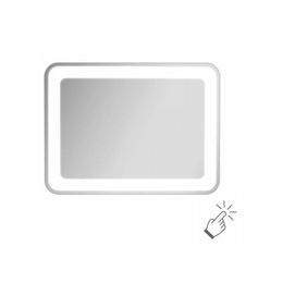 Lanzet Led Spiegel M9 / Badezimmerspiegel mit umlaufender Beleuchtung / Maße (b x h x t): ca. 80 x 60 x 4,6 cm / hochwertiger Badspiegel mit Sensor /