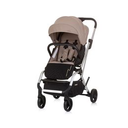 Chipolino Kinderwagen, Buggy Twister 360 Grad drehbar, Rückenlehne verstellbar hellbraun