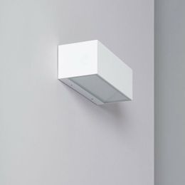 LEDKIA - LED-Wandleuchte Aussen 18W Aluminium Doppelseitige Beleuchtung Wählbar cct Gropius Weiß