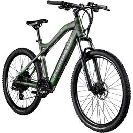 Zündapp Zündapp Z898 E-Bike E Mountainbike 27,5 Zoll Pedelec 170 - 190 cm Hardtail MTB 24 Gang grün