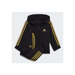 adidas Sportswear Trainingsanzug ESSENTIALS SHINY HOODED TRAININGSANZUG