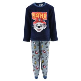 PAW PATROL Schlafanzug Marshall Jungen Pyjama Langarm Shirt + Schlafhose (2 tlg)