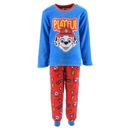 PAW PATROL Schlafanzug Marshall Jungen Pyjama Langarm Shirt + Schlafhose (2 tlg)