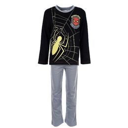 Spiderman Schlafanzug Kinder Jungen Pyjama langarm Nachtwäsche