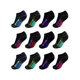 TEXEMP Sneakersocken 6 - 24 Paar Sneaker Socken Damen Baumwolle Freizeit Sport Füßlinge (Packung