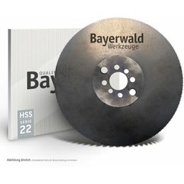 BAYERWALD WERKZEUGE Hss Kreissägeblatt - 370 x 3 x 40 Z140 hz T8