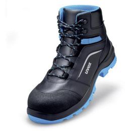 2 xenova® 9556246 esd Sicherheitsstiefel S3 Schuhgröße (eu): 46 Schwarz, Blau 1 Paar - Uvex