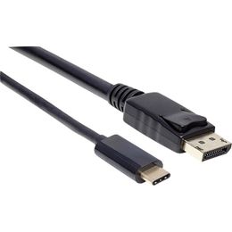 Manhattan - usb 2.0 Adapter [1x usb-c® Stecker - 1x DisplayPort Stecker] usb-c auf DisplayPort-Kabel s