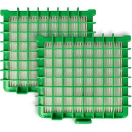 vhbw - Filterset 2x Staubsaugerfilter kompatibel mit Rowenta Silence Force (Lock System), Compact, ExtrCme Staubsauger - hepa Filter Allergiefilter