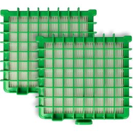 vhbw - Filterset 2x Staubsaugerfilter kompatibel mit Rowenta RO566101410 - TP0048089P tr, RO566111410 Staubsauger - hepa Filter Allergiefilter