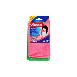 2er-Pack Mikrofaser-Mehrzwecktücher, farbig - Vileda