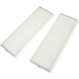 2x Filter G4 kompatibel mit Zehnder ComfoAir E300, E350, Pro 300, E400 Lüftungsgerät - Filterset, 50 x 16 x 4 cm Weiß - vhbw