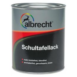 Albrecht - Schultafellack 750 ml matt schwarz Speziallack Tafellack Tafelfarbe