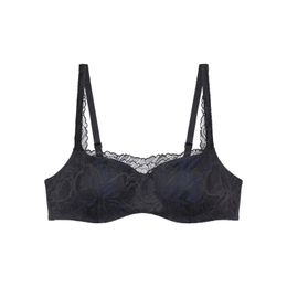 Triumph - Balconette-BH - Black 75D - Body Make-up Illusion Lace - Unterwäsche für Frauen