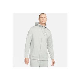 Nike Kapuzensweatjacke DRI-FIT MEN'S FULL-ZIP TRAINING HOODIE, grau