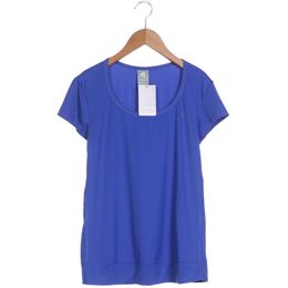 Adidas Damen T-Shirt, blau, Gr. 36