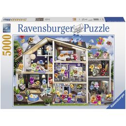 Ravensburger Puzzle Gelini Puppenhaus, 5000 Puzzleteile, Made in Germany, FSC® - schützt Wald - weltweit, bunt