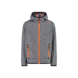 CMP Strickfleecejacke Wärmend & Atmungsaktiv & Schnell trocknend, grau