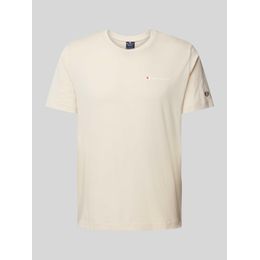 Champion T-Shirt mit Label-Print und Logo-Patch