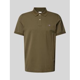 Gant Regular Fit Poloshirt mit Label-Stitching Modell 'SHIELD'