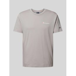 Champion T-Shirt mit Label-Print und Logo-Patch